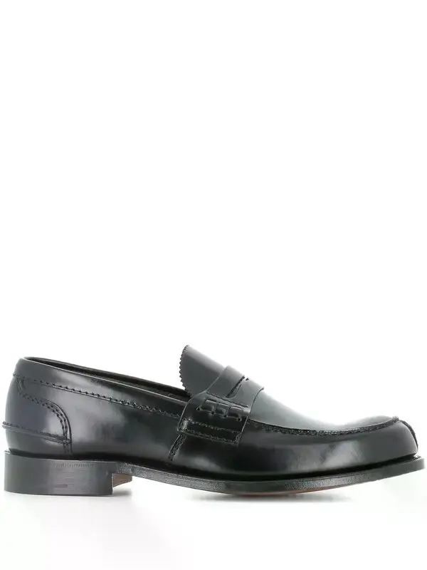 Church's Leather Loafers - Black