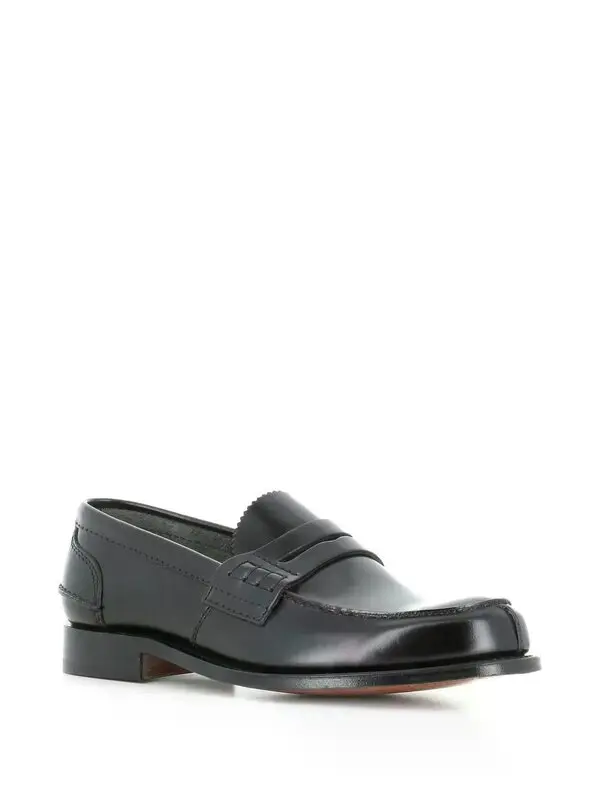 Church's Leather Loafers - Black