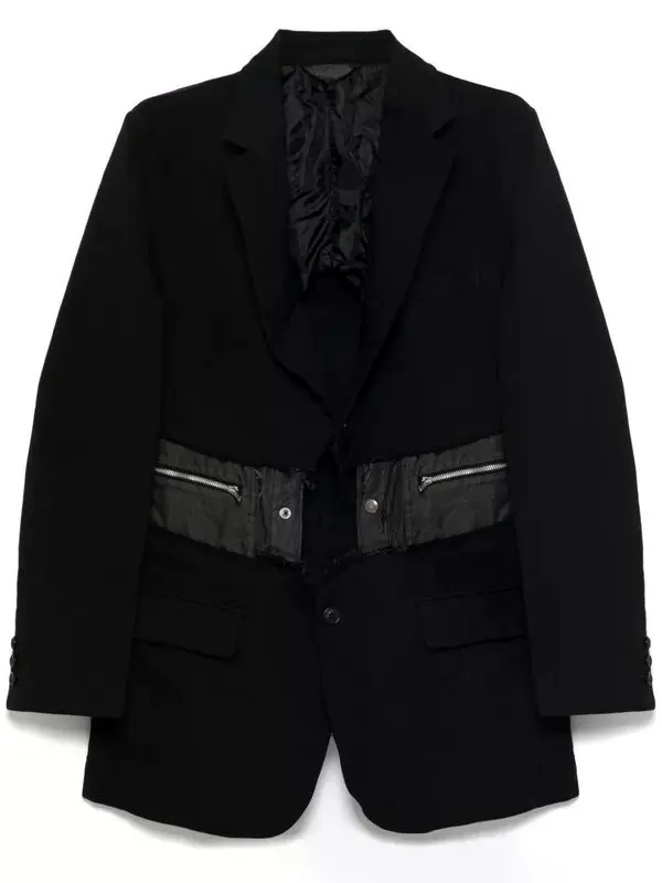 BLACK COMME DES GARÇONS Single-breasted Blazer