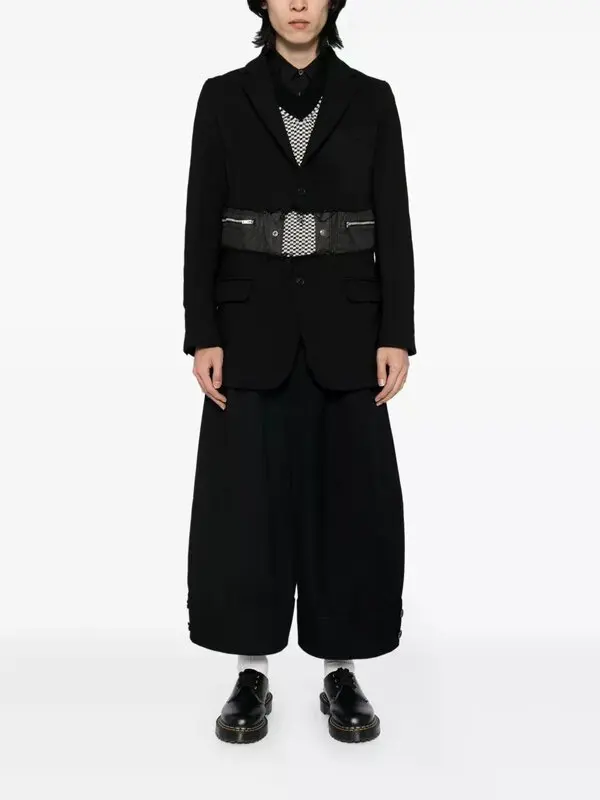 BLACK COMME DES GARÇONS Single-breasted Blazer