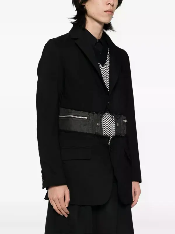 BLACK COMME DES GARÇONS Single-breasted Blazer