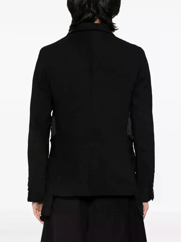 BLACK COMME DES GARÇONS Single-breasted Blazer