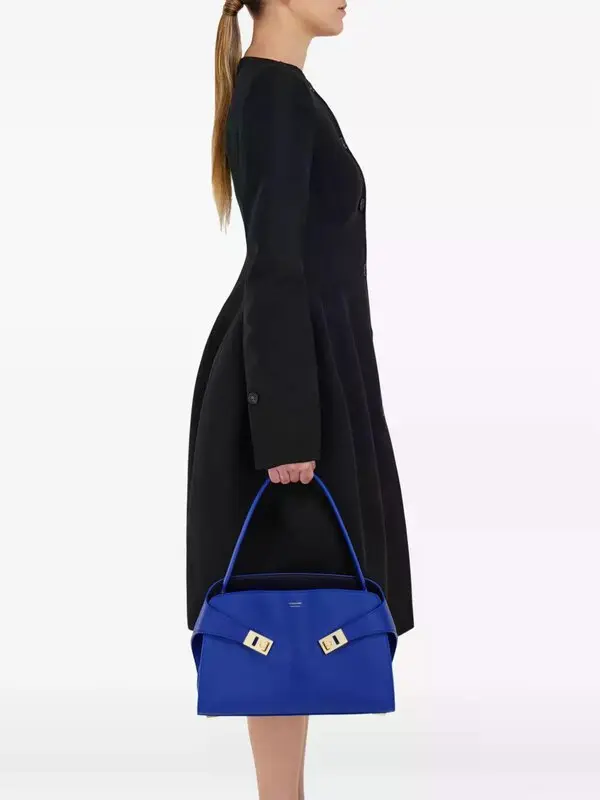FERRAGAMO Medium Shoulder Bag - Blue