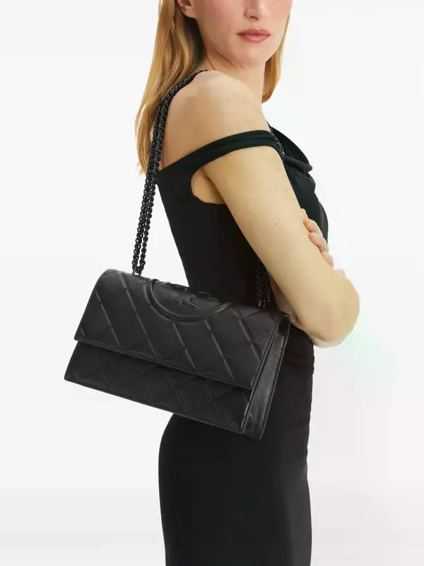Tory Burch Fleming Shoulder Bag - Black