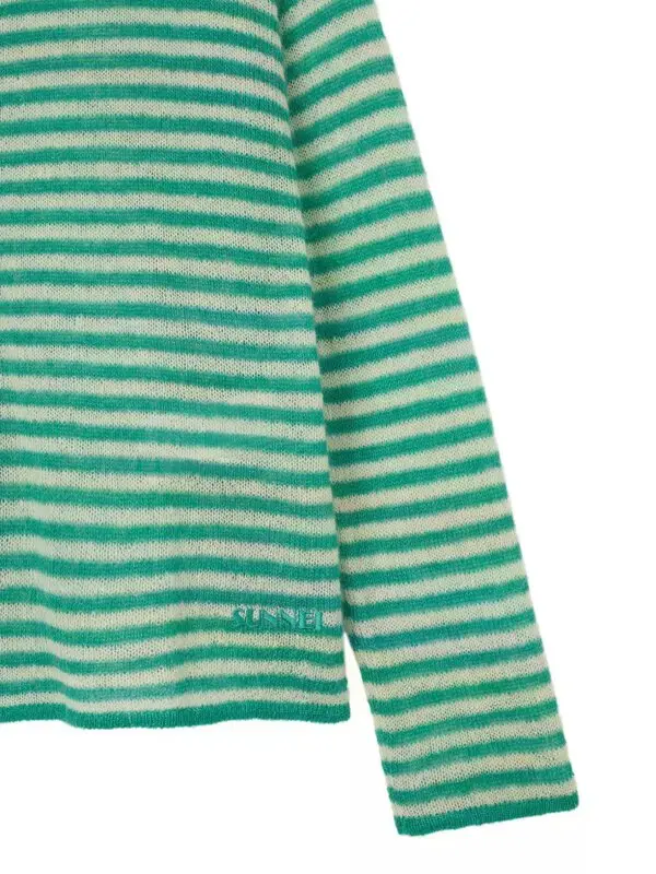 Sunnei Striped Cardigan