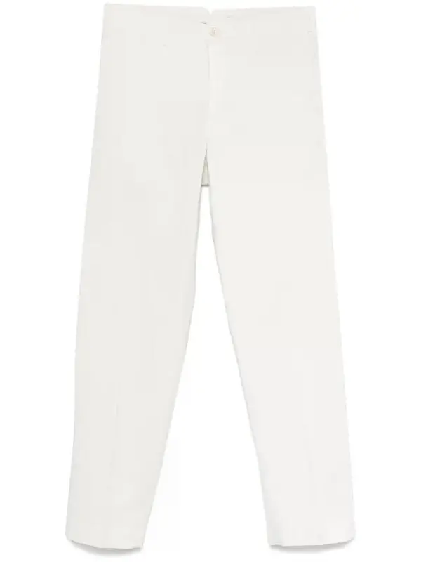 Incotex Tapered Trousers - White