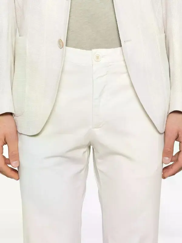 Incotex Tapered Trousers - White