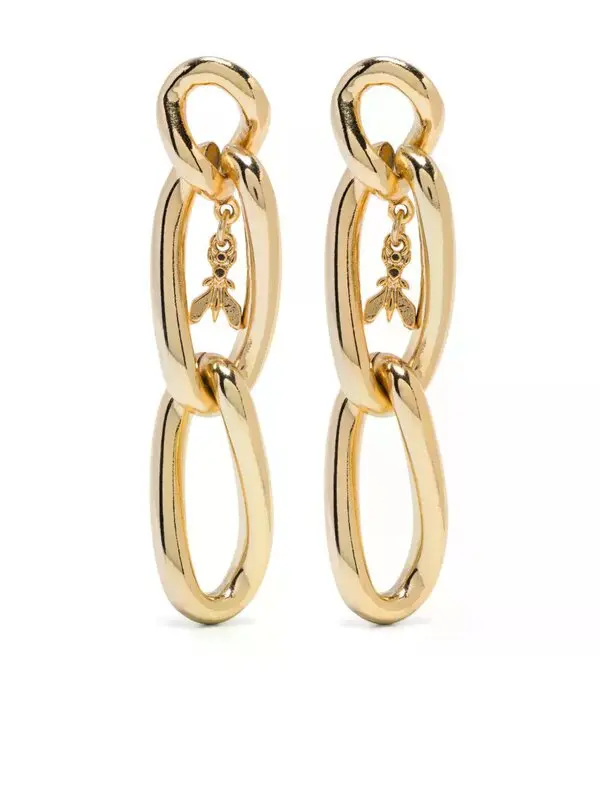 Patrizia Pepe Chain Earrings - Gold