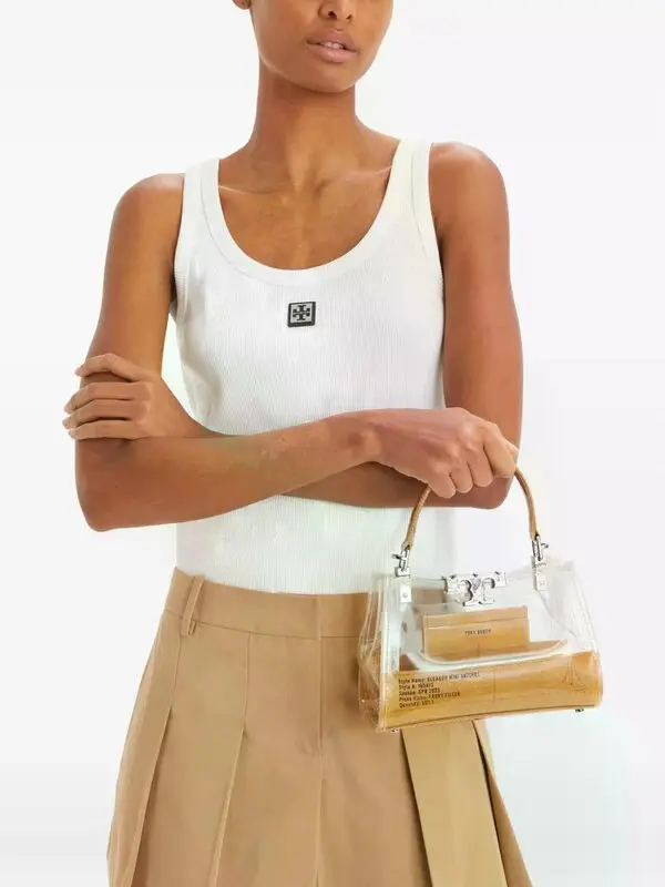 Tory Burch Eleanor Clear Mini Satchel