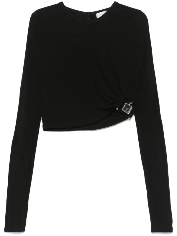 Christopher Esber Quartz-embellished Top