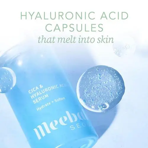 MEEBAK Cica And Hyaluronic Acid Serum 1.01oz