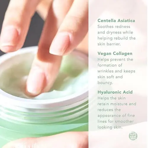 MEEBAK Cica Gel Moisturizer 1.69ozskincare, Comfort, Skin Repair