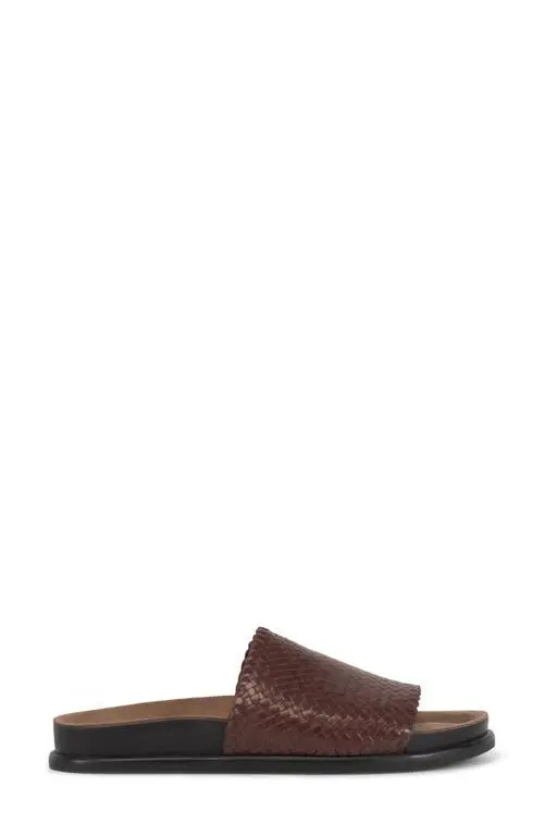 VAGABOND SHOEMAKERS Effie Slide Sandal - Chocolate