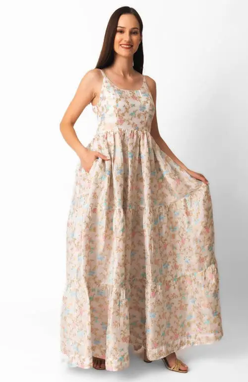 RAAS Tierney Tiered Floral Dress