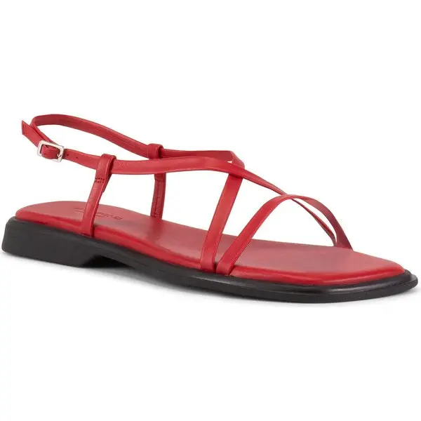VAGABOND SHOEMAKERS Izzy Strappy Sandal - Bright Red