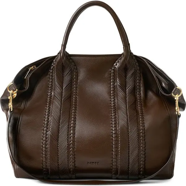 AIMEE All For Love Convertible Tote - Fudge