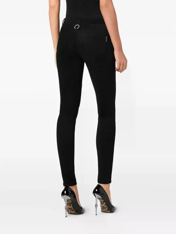 Philipp Plein Logo-patch Jeggings