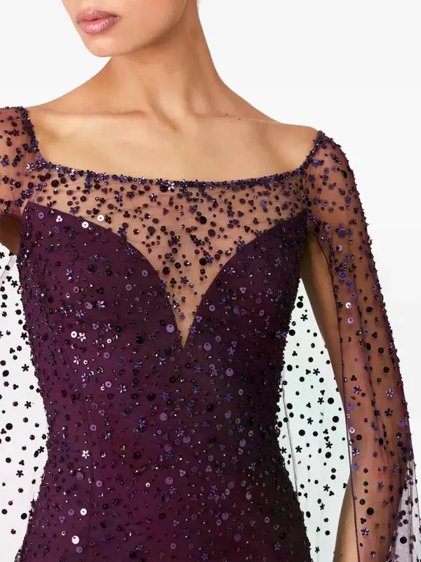 Jenny Packham Roman Dress - Purple