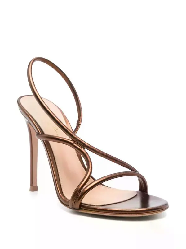 GIANVITO ROSSI 95mm Leather Sandals