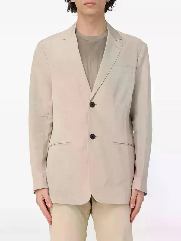 Emporio Armani Slub-textured Blazer