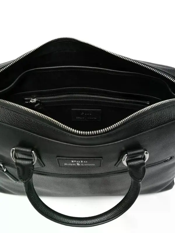 Polo Ralph Lauren Leather Briefcase - Black