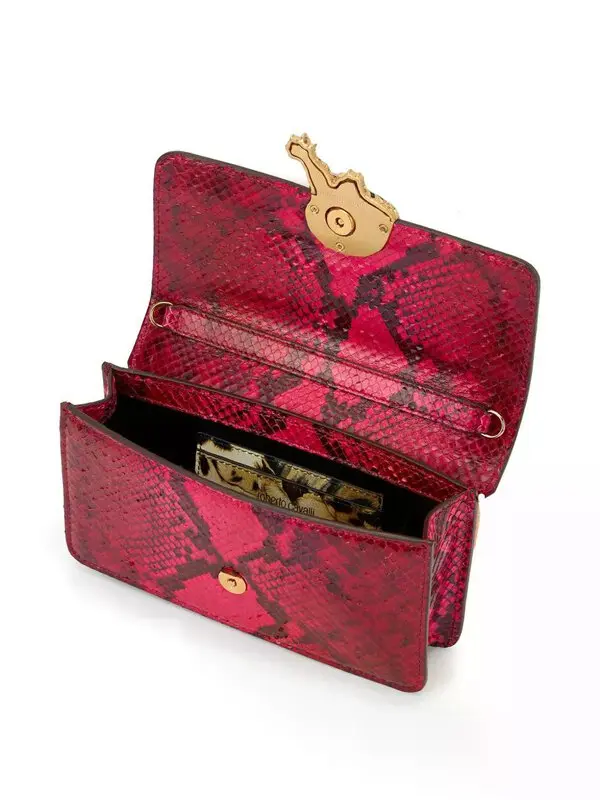 Roberto Cavalli Snake-print Shoulder Bag