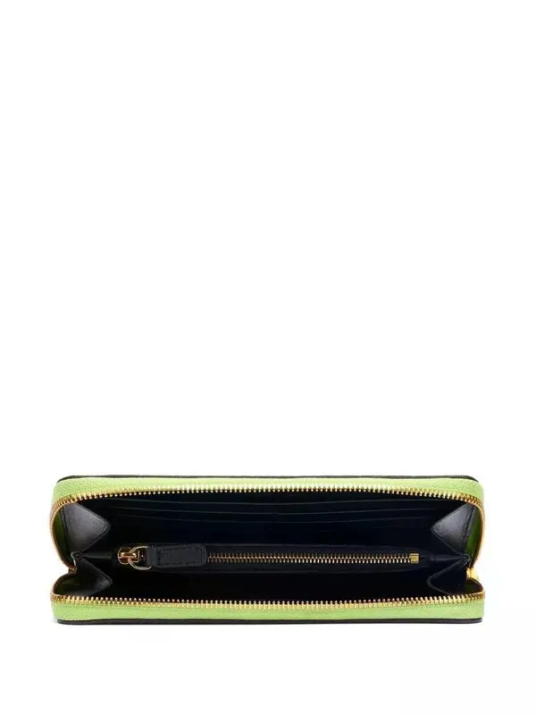 Roberto Cavalli Leather Wallet - Green