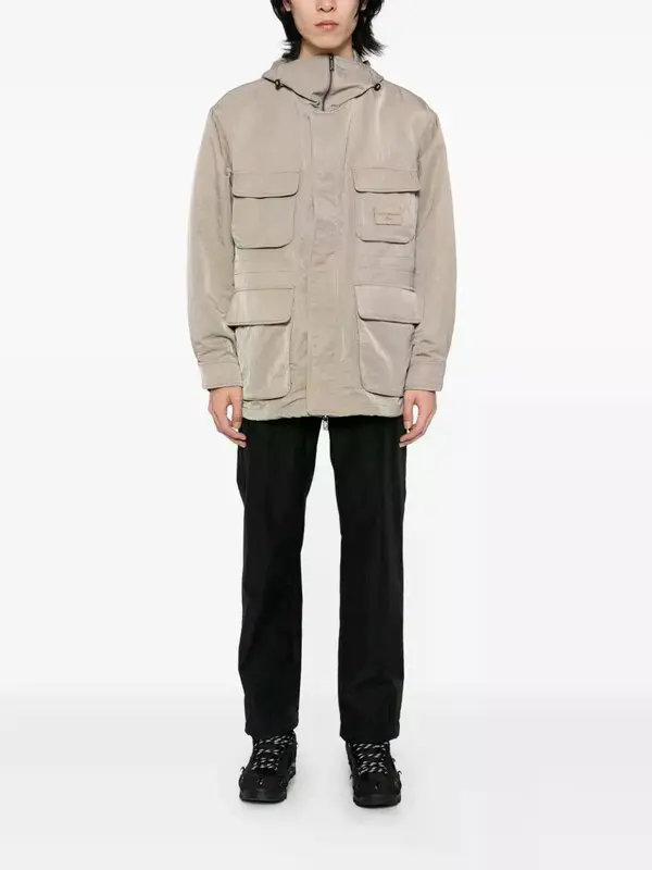 Emporio Armani Logo-patch Military Jacket