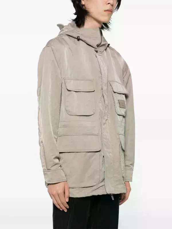 Emporio Armani Logo-patch Military Jacket