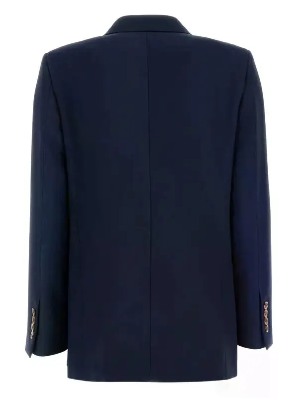 Valentino Garavani Crystal-embellished Blazer - Blue