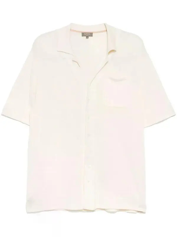 N.peal Cuban Collar Shirt