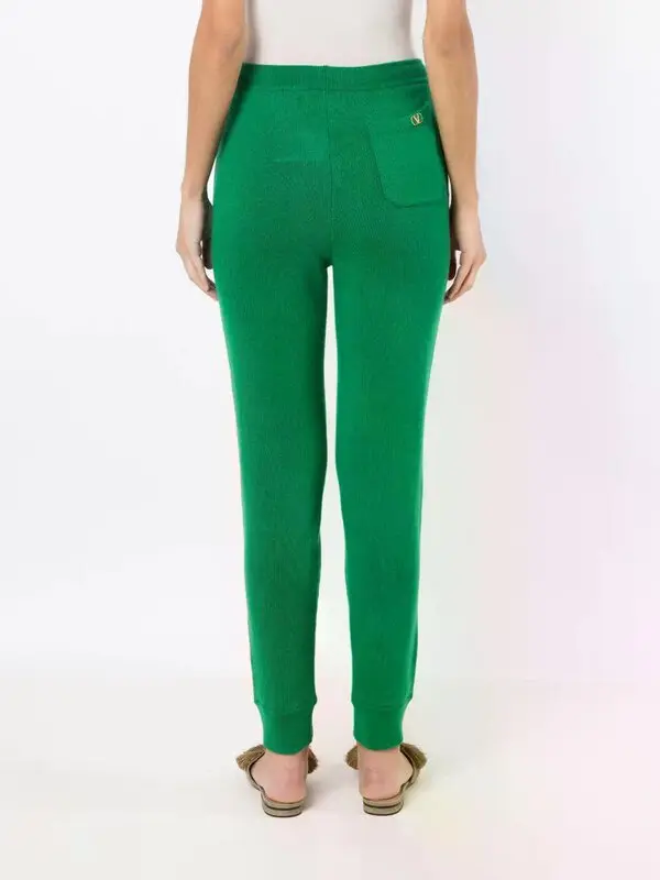 Valentino Garavani Drawstring Wool Trousers