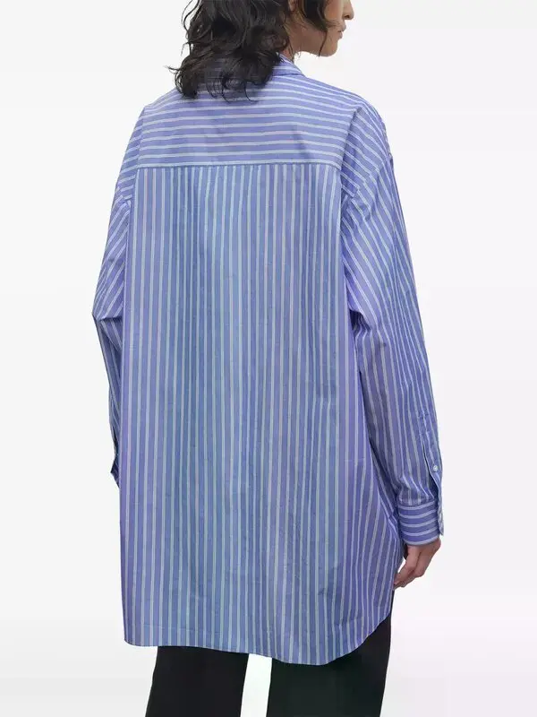 THE ROW Luka Striped Shirt