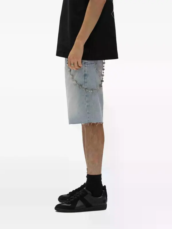 PURPLE BRAND P059 Cast Iron Shorts - Blue