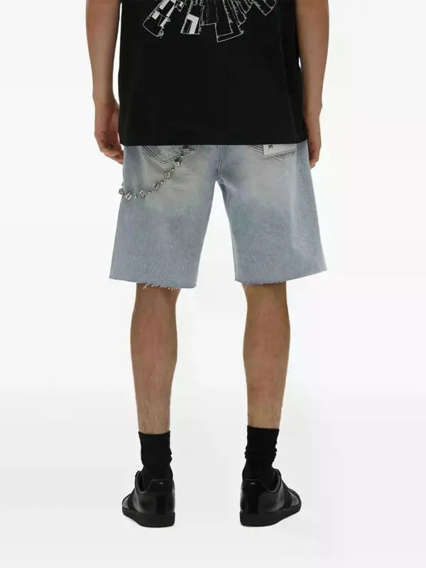 PURPLE BRAND P059 Cast Iron Shorts - Blue