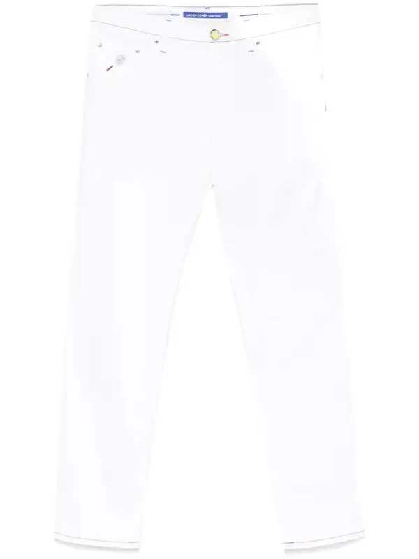 Jacob Cohen Five-pocket Jeans - White
