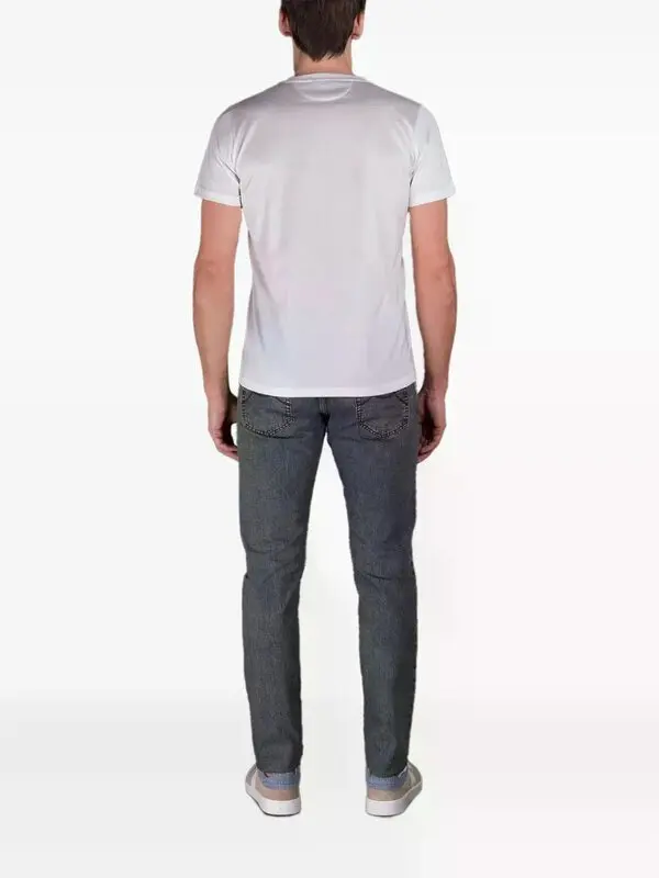 MOORER Chest-pocket Cotton T-shirt