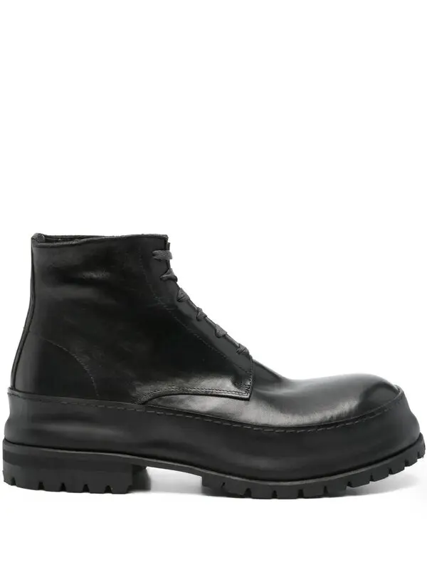 A DICIANNOVEVENTITRE Leather Boots