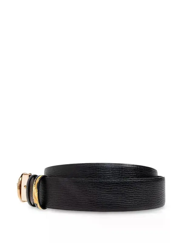 Versace Medusa Buckle Leather Belt
