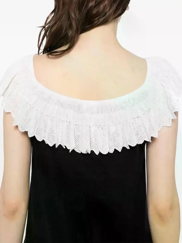 AGNÈS B. Chantilly-lace Top