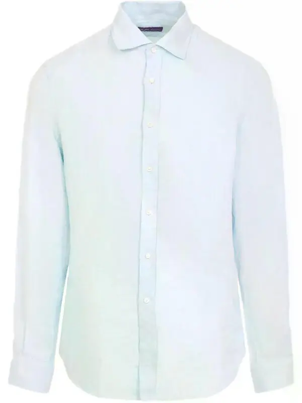 Ralph Lauren Purple Label Chambray Shirt - Blue