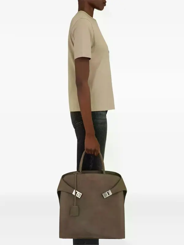 FERRAGAMO Hug Tote Bag - Brown