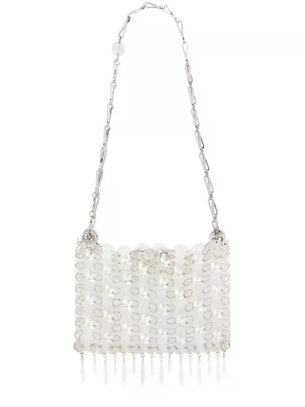 Rabanne Nano 1969 Shoulder Bag - Neutrals