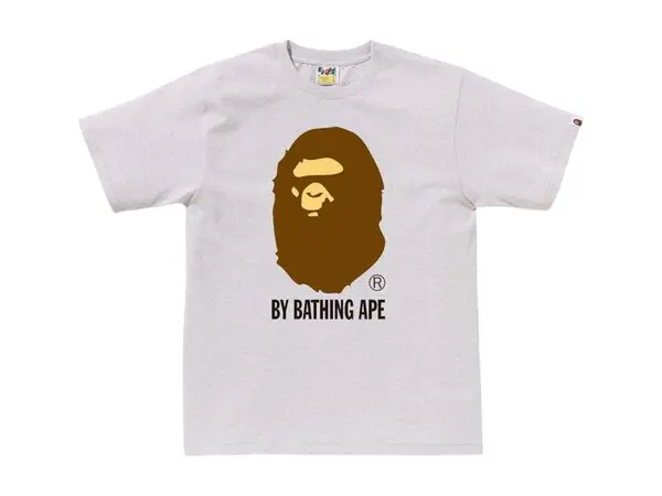 A BATHING APE By Bathing Ape Tee Shirt - Gray