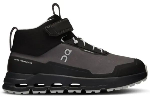 On Cloudhero Mid Waterproof Sneakers - Eclipse/black