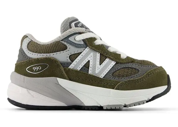 NEW BALANCE 990v6 Sneakers - Olive/grey