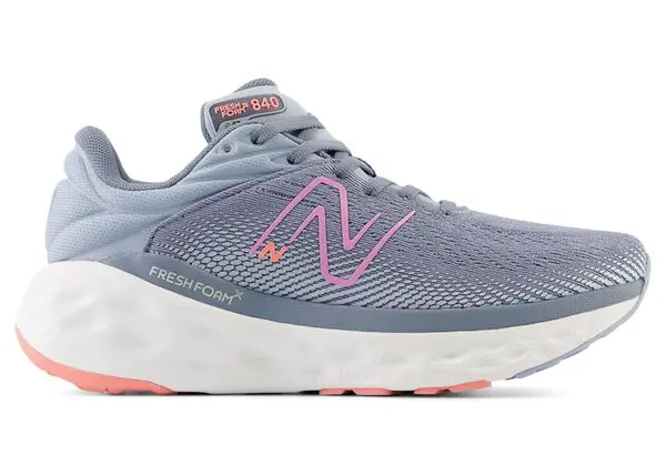 NEW BALANCE Fresh Foam 840v1 Sneakers - Arctic Grey/raspberry