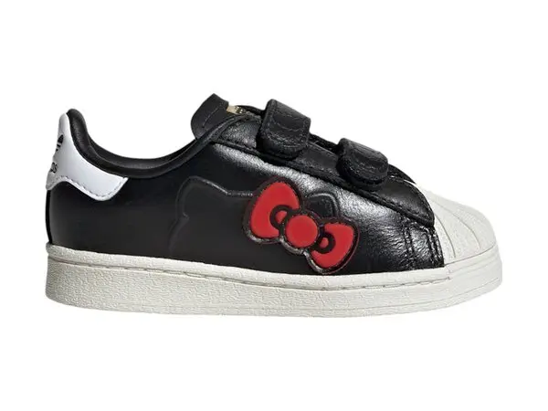 Adidas Superstar Comfort Closure Hello Kitty Sneakers - Core Black/cloud White/red