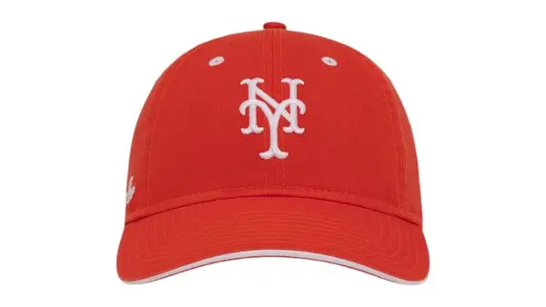 Aimé Leon Dore X New Era Mets Souvenir Ballpark Cap - Red