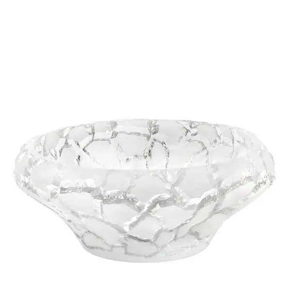 Lalique Crystal Caldera Bowl - No Color
